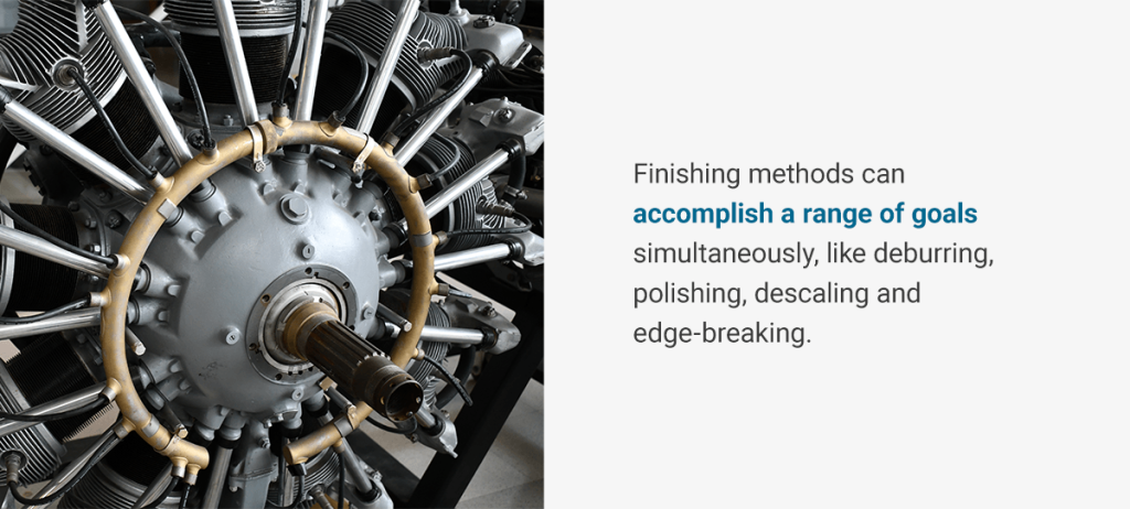 Mass Finishing for the Aerospace Industry | New England Sales