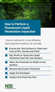 Beginner's Guide to Fluorescent Penetrant Inspections - New England Sales